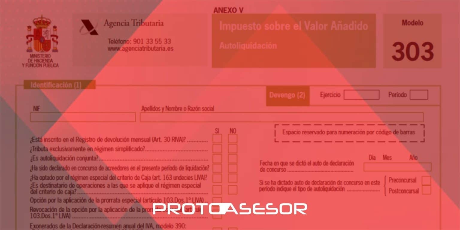 EL MODELO 303 QUÉ ES COMO Y CUANDO
